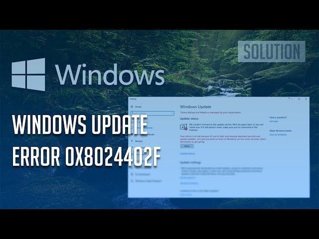 How to troubleshoot and fix common Windows Update errors