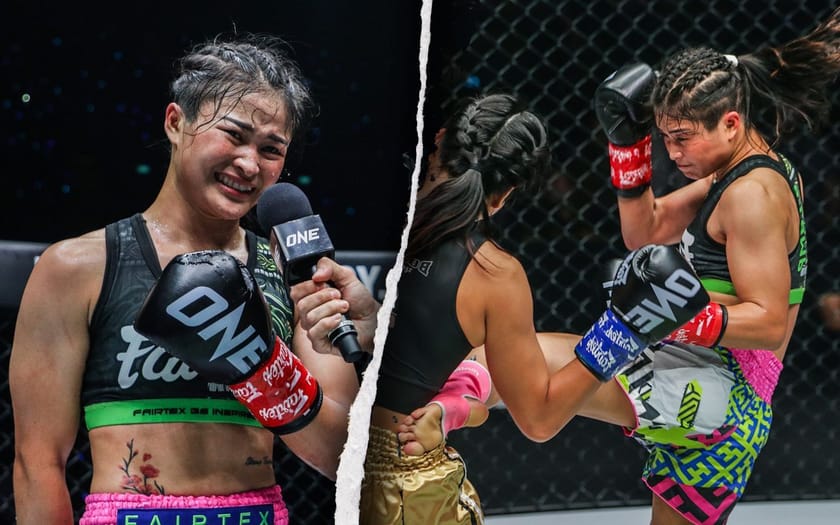 Stamp Fairtex admits to getting nervous before fights