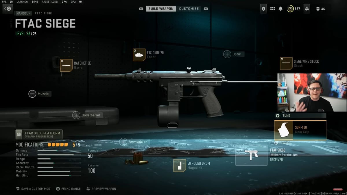 Warzone 2 stat guru's recommended loadout for FTAC Siege for Season 3 ...