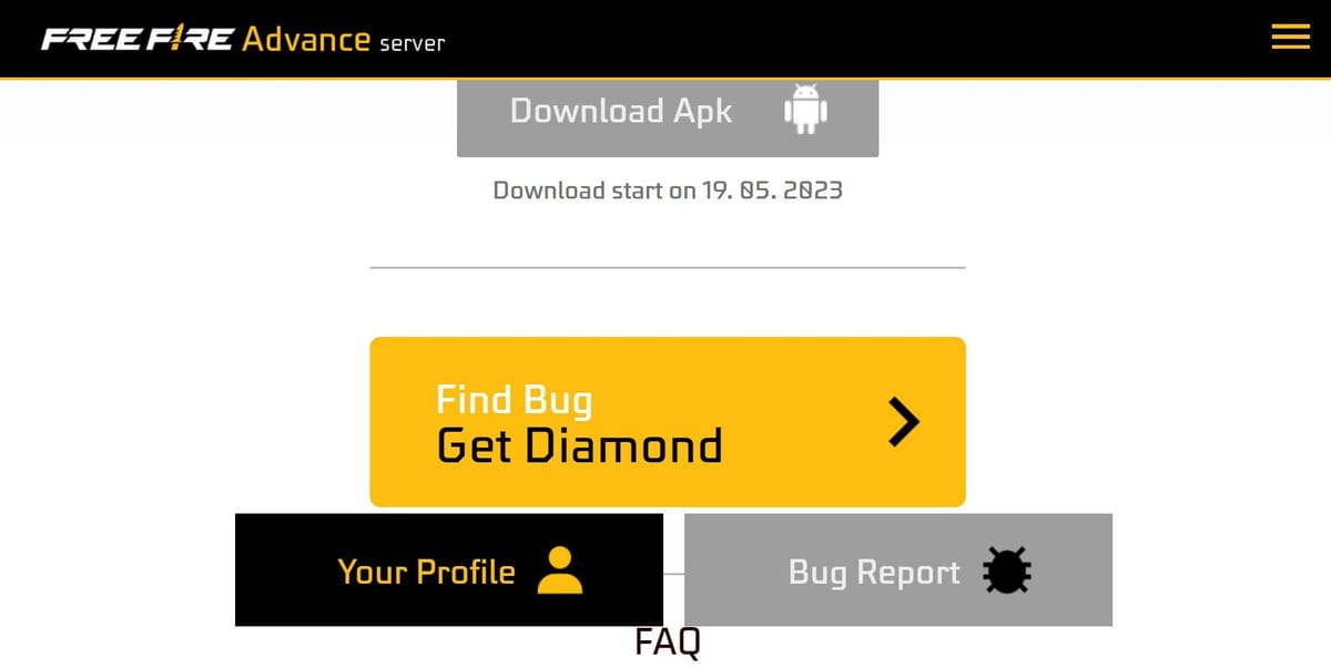 Free Fire OB40 Advance Server APK release date, download link, and more