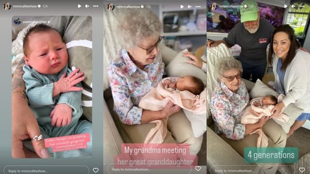 In Photos: Pat McAfee and wife Samantha celebrate baby Kenzie's one ...