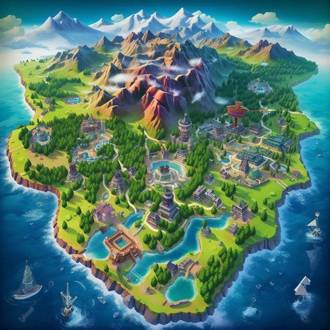 Fortnite player asks AI to predict Chapter 4 Season 3 map, and it's ...