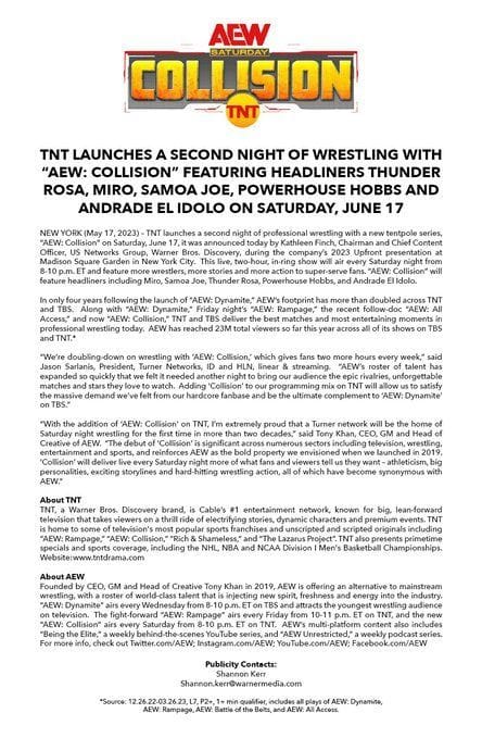 Former WWE US Champion's return seemingly confirmed as AEW officially ...