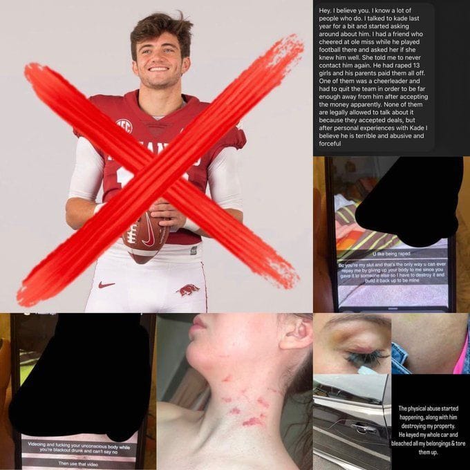 Why was QB Kade Renfro removed from Arkansas? Shocking revelations that ...