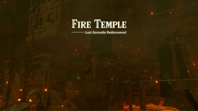 How to solve the Fire Temple in The Legend of Zelda Tears of the Kingdom