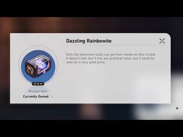 Dazzling Rainbowite: Dazzling Rainbowite in Honkai Star Rail: Where to ...