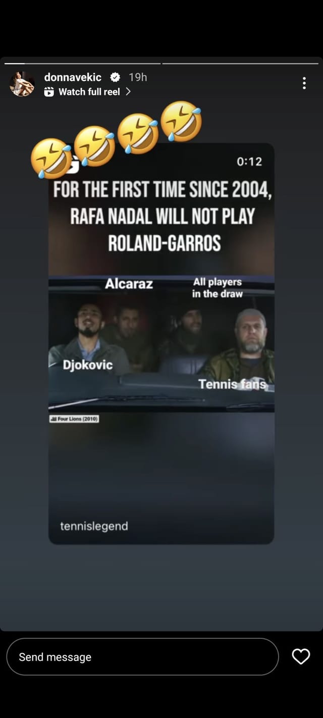 Donna Vekic amused by hilarious meme of Carlos Alcaraz, Novak Djokovic ...