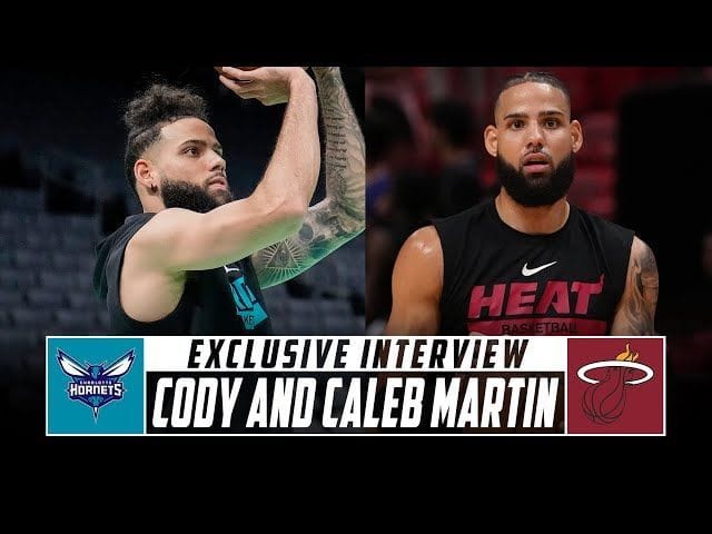 Who are Cody and Caleb Martin’s parents?