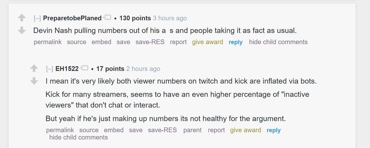Devin Nash accuses Adin Ross of view-botting on his Kick channel