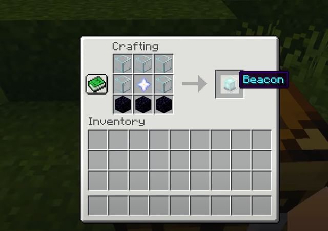 How to Craft a Beacon in Minecraft?