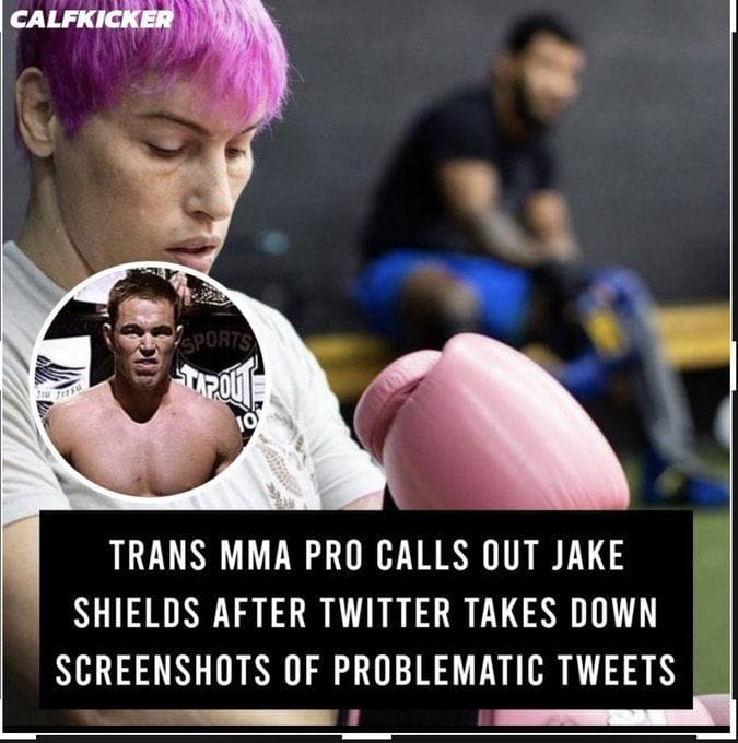Transgender MMA fighter: Jake Shields trying to face transgender MMA ...