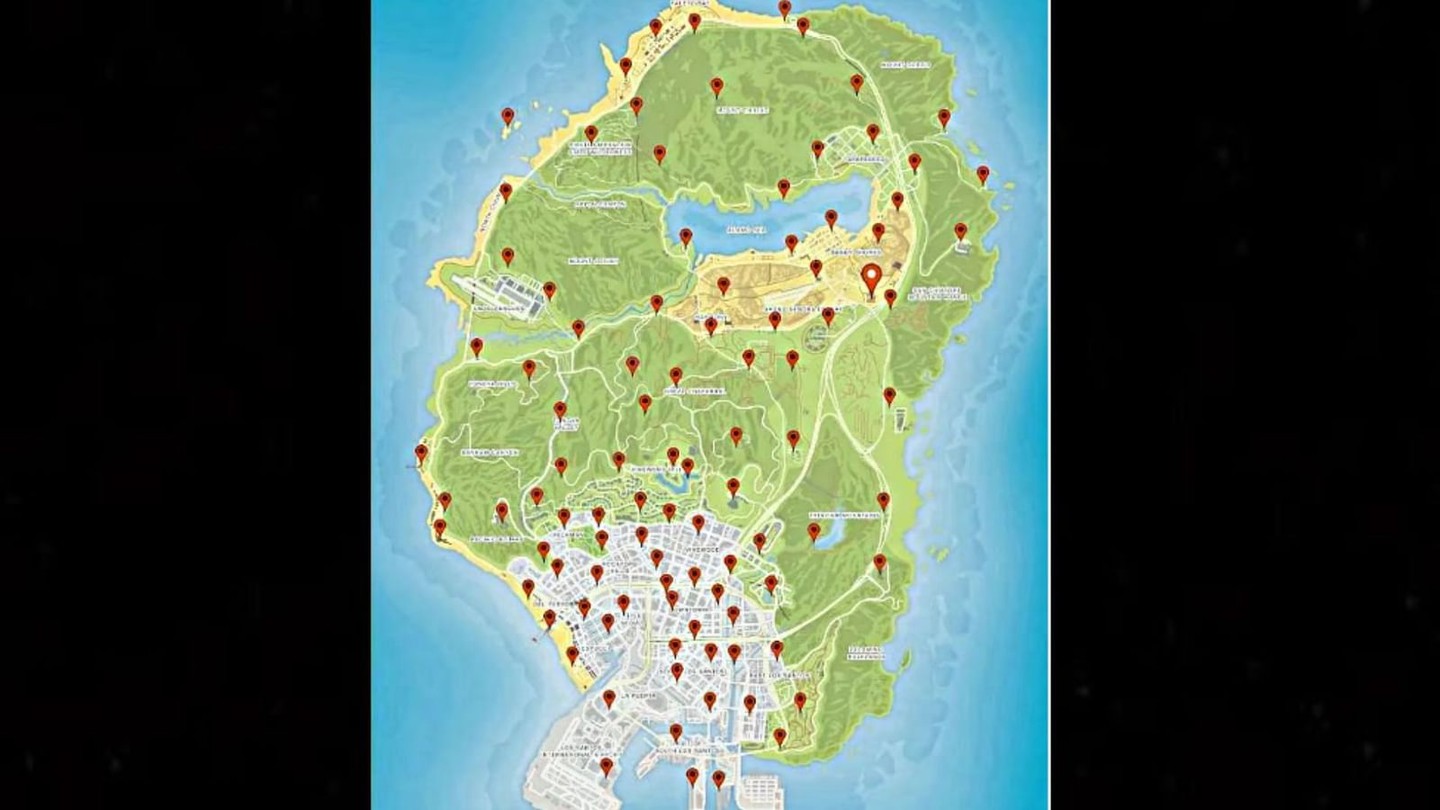 All 100 locations of GTA Online Action Figures after The Last Dose update