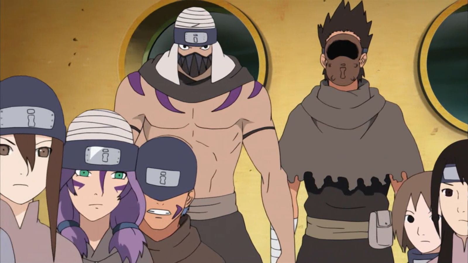 Who is Team Goji Leader in Naruto?