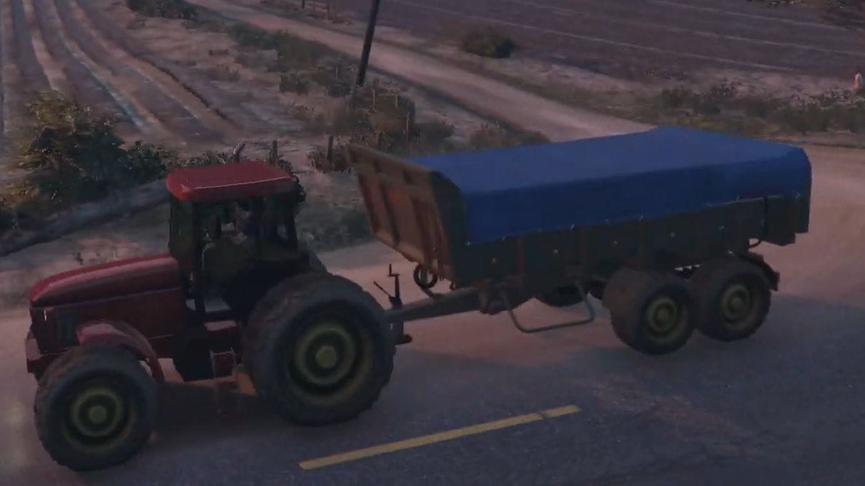 Graintrailer In GTA 5
