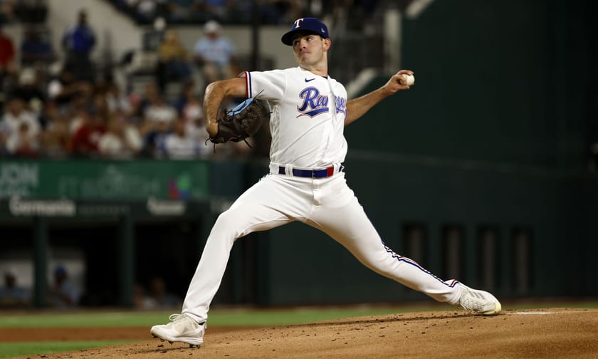 Cody Bradford's wife Madi on Rangers prospect's MLB debut: "He's just ...