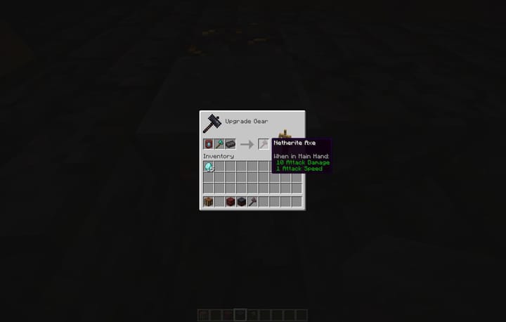 How to get netherite upgrade smithing template in Minecraft