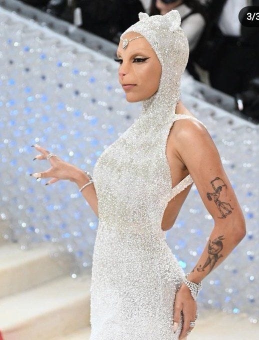 Doja Cat, Jared Leto cat-inspired Met Gala 2023 looks spark troll fest ...