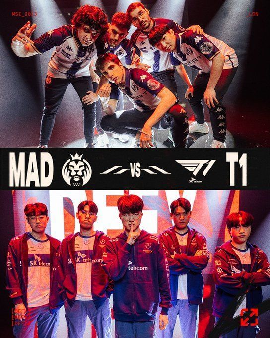 T1 vs MAD Lions League of Legends MSI 2023 Bracket Stage: Head-to-head, livestream details, and more