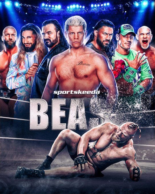 Brock Lesnar injury: How many stitches did Brock Lesnar get on his ...