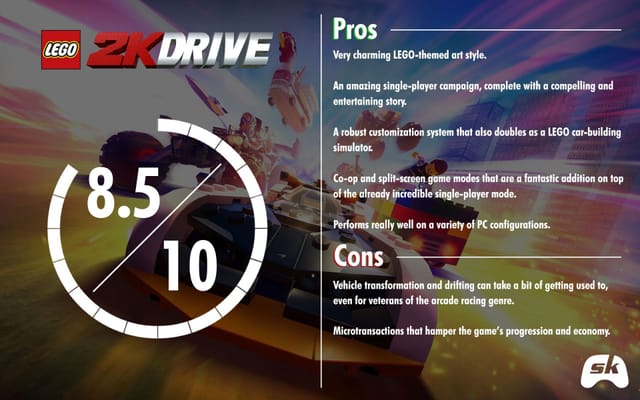 LEGO 2K Drive review - A thrilling, but bumpy ride