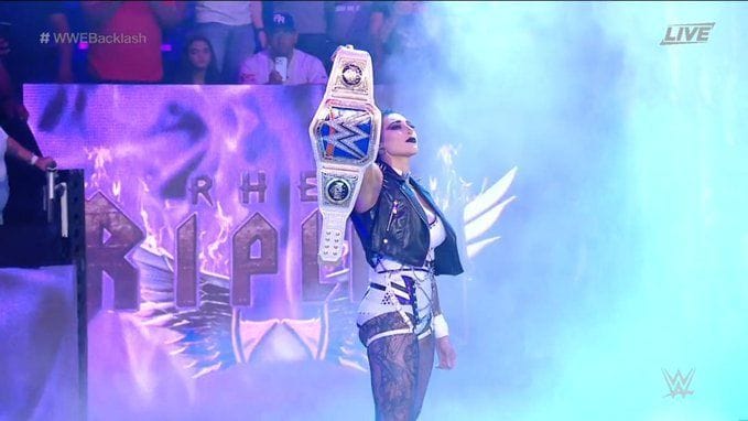 Rhea Ripley posts NSFW photo with Dominik Mysterio after her win at Backlash