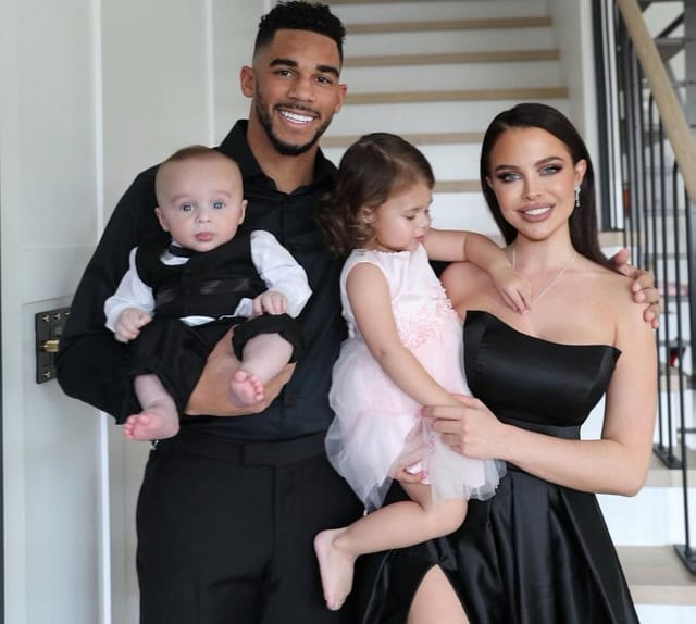 IN PHOTOS: Evander Kane and girlfriend Mara Teigen celebrate first ...