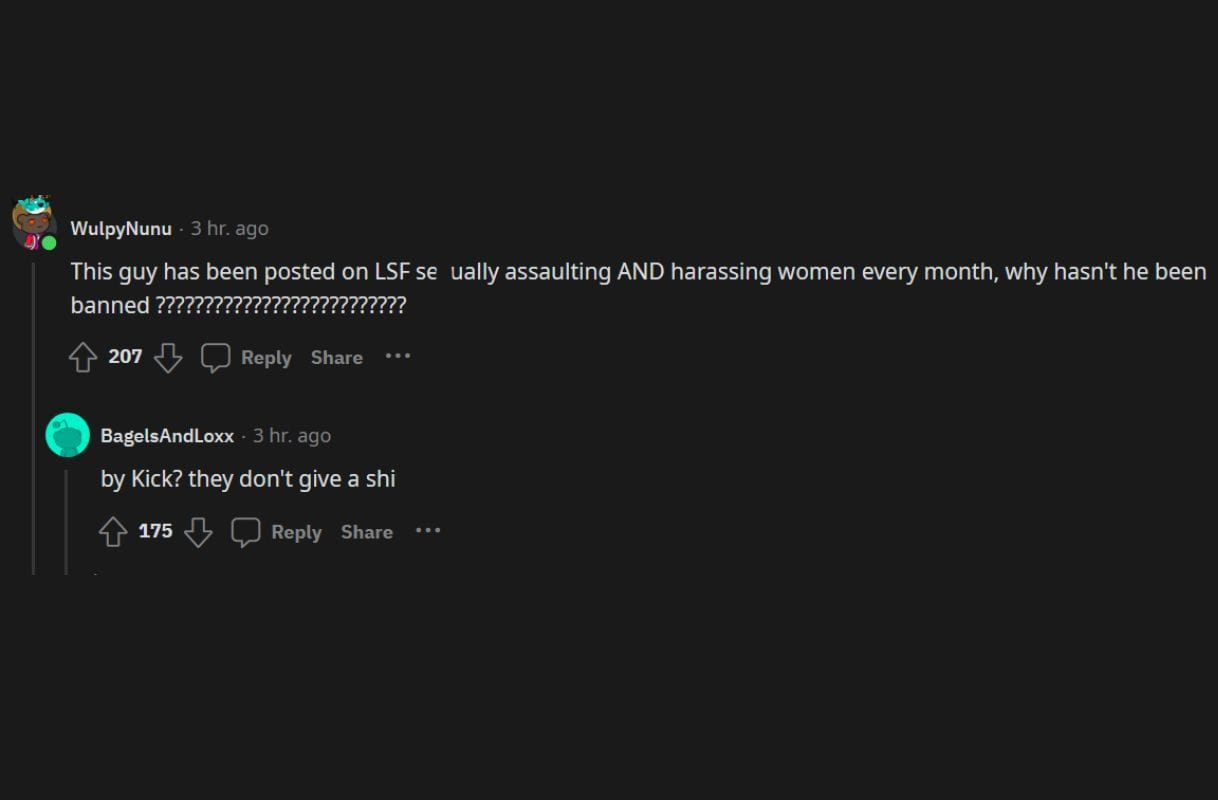 "Why hasn't he been banned?": Community disgusted as controversial Kick ...