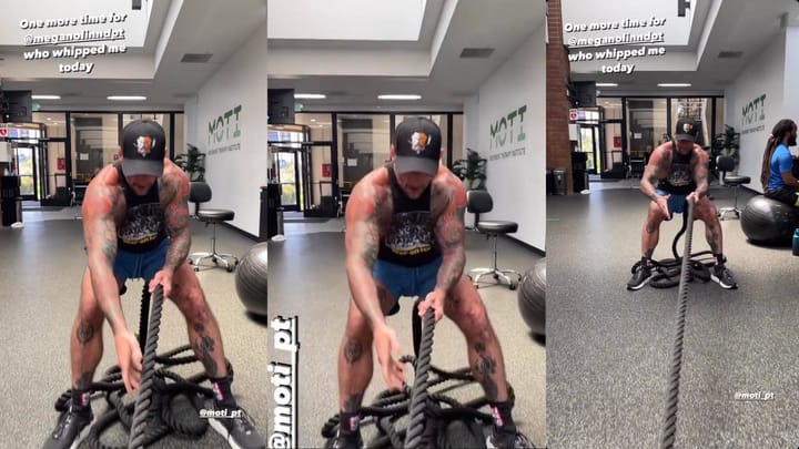Photo: CM Punk looking insanely jacked ahead of his rumored AEW return