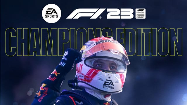 F1 23 reveals Max Verstappen as Champions Edition cover icon alongside ...