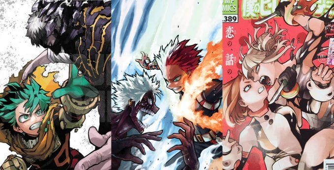 Latest My Hero Academia chapter cover points out Bakugo's lack of a ...