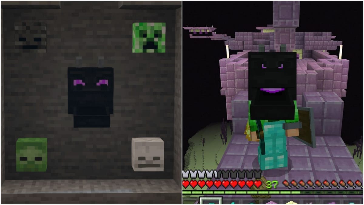 How to get and use dragon head in Minecraft?