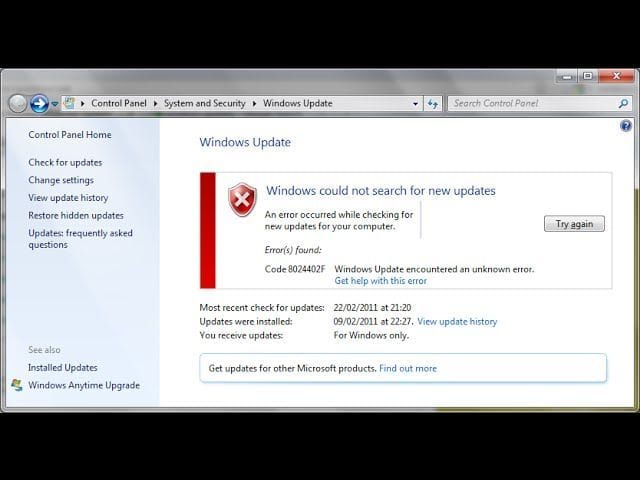 How to troubleshoot and fix common Windows Update errors