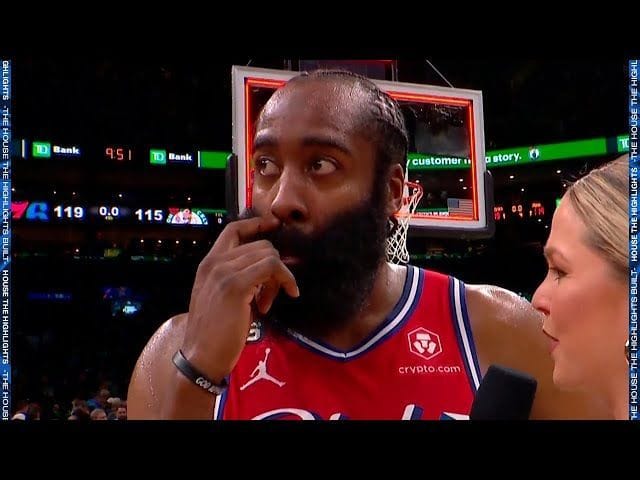 Watch - James Harden hits iconic step-back jumper to stun Boston ...