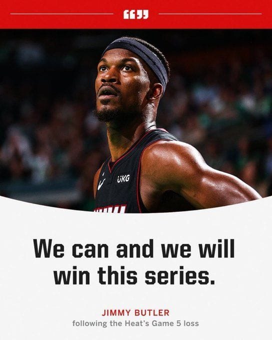 "Y’all laughed at em" - Heat fans applaud Jimmy Butler for predicting ...