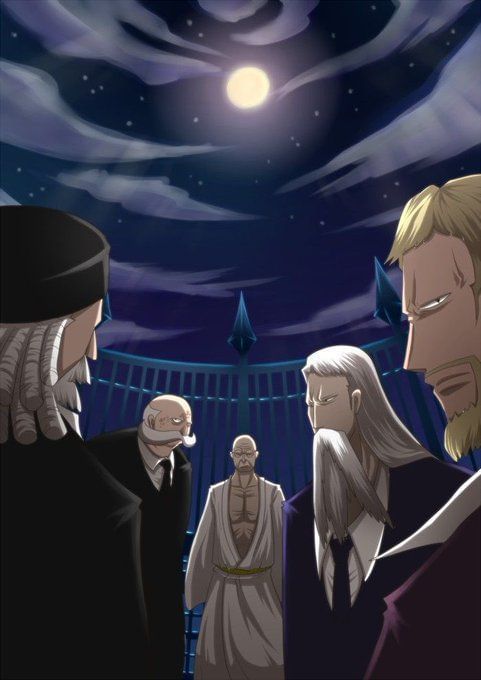 One Piece Chapter 1085 teases the Gorosei's Devil Fruit powers