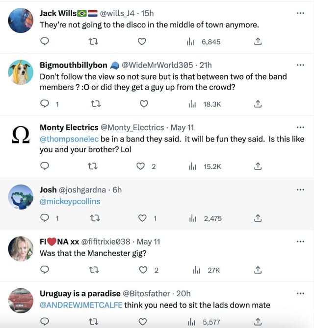 "That's how Scottish people talk to each other": The View band's fight ...