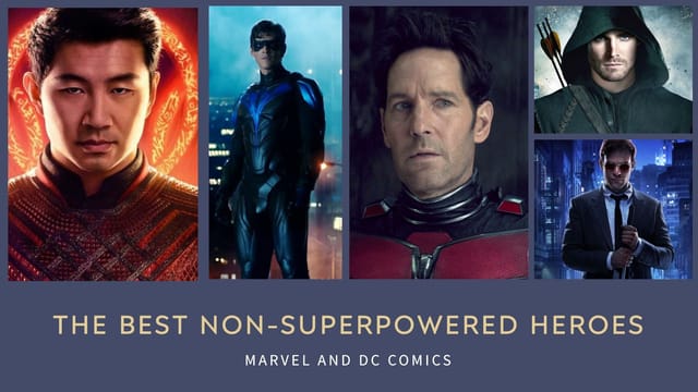 The best non-superpowered heroes in Marvel and DC Comics