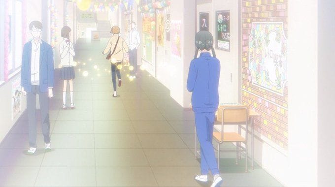 My Love Story with Yamada-kun at Lv999 episode 8 shows Yamada talking ...