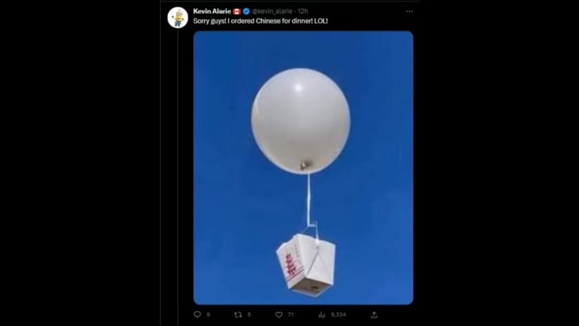Is there another spy balloon over Hawaii? Hilarious memes ensue online ...