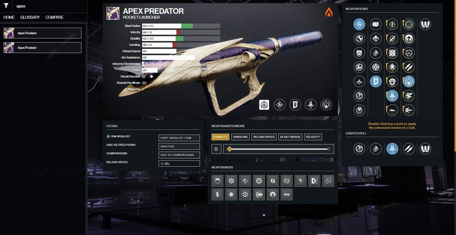 Destiny 2 Apex Predator god rolls, how to get them, and more