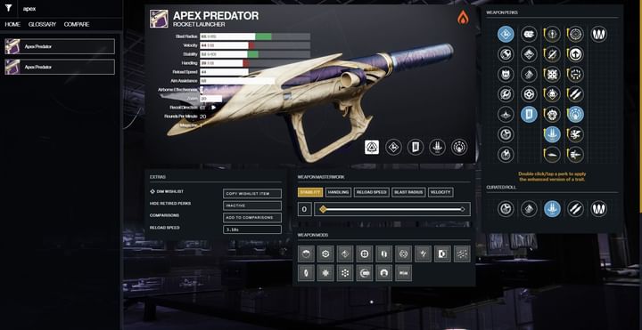 Destiny 2 Apex Predator god rolls, how to get them, and more