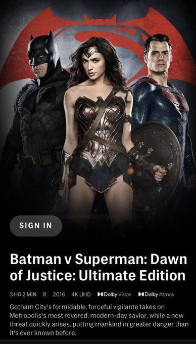 Where to watch Batman v Superman: Ultimate Edition - Streaming details ...