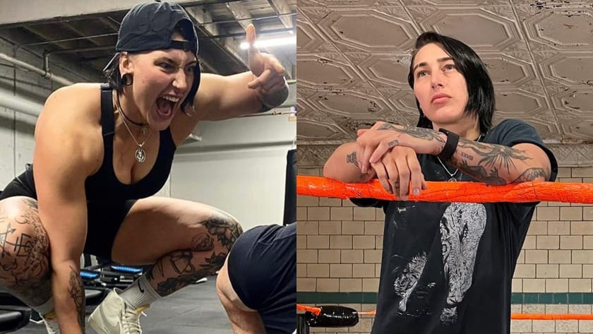Rhea Ripley sends a three-word message to male WWE Superstar with whom she recently trained and ...