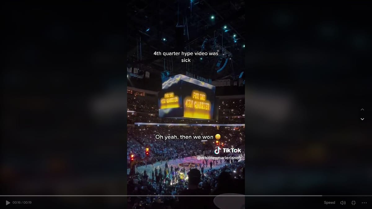 IN PHOTOS: TikTok star Whitney Risner attends Lakers vs Nuggets with ex ...