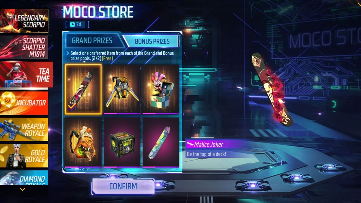 How to get Tea Time emote in Free Fire MAX