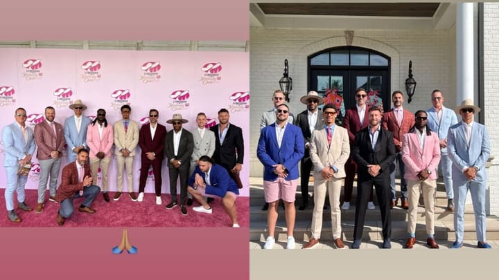 In Photos: Aaron Rodgers checks in at Kentucky Derby alongside Jets ...