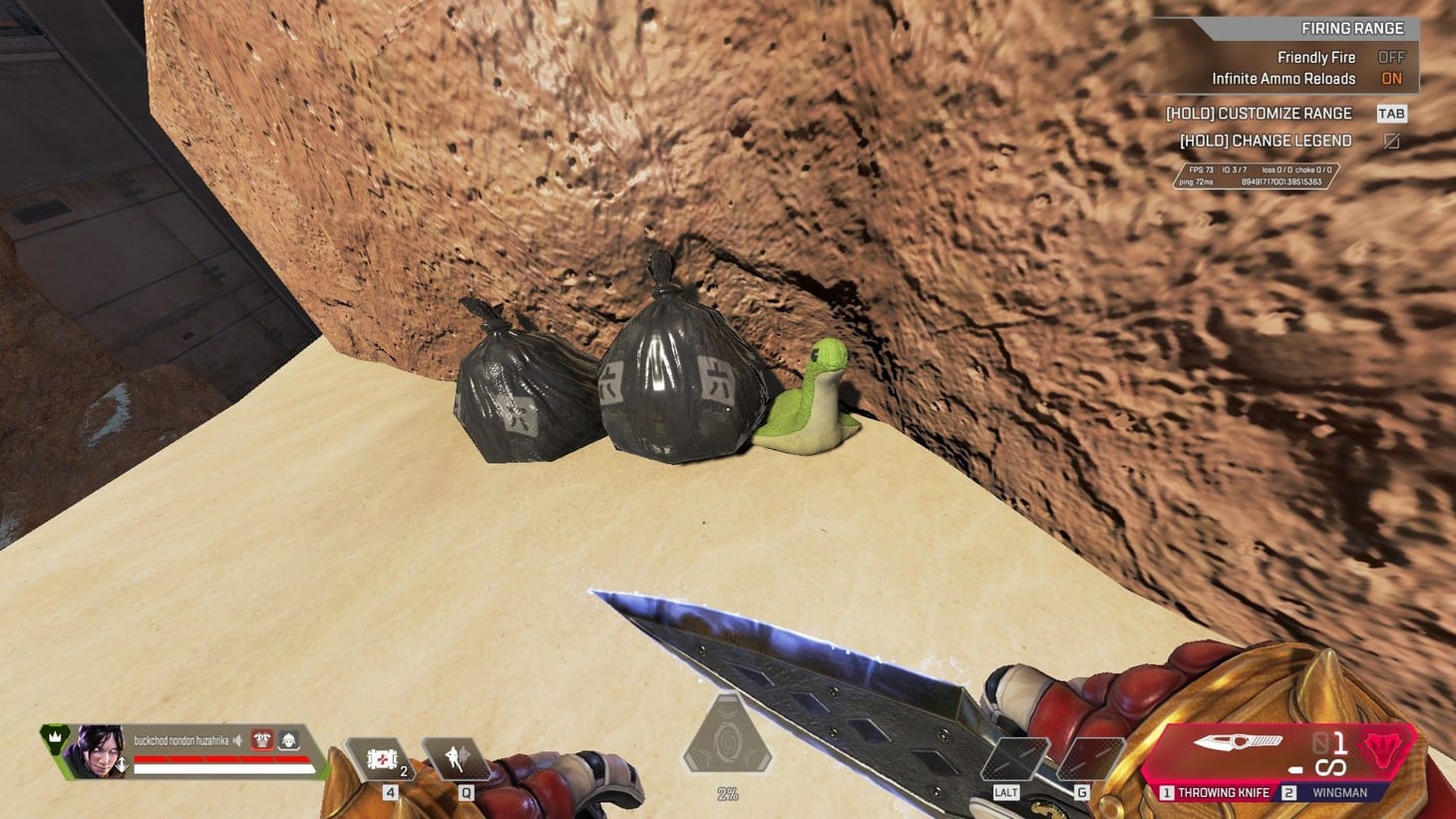 Where to find all hidden Nessies in the Firing Range in Apex Legends Season 17