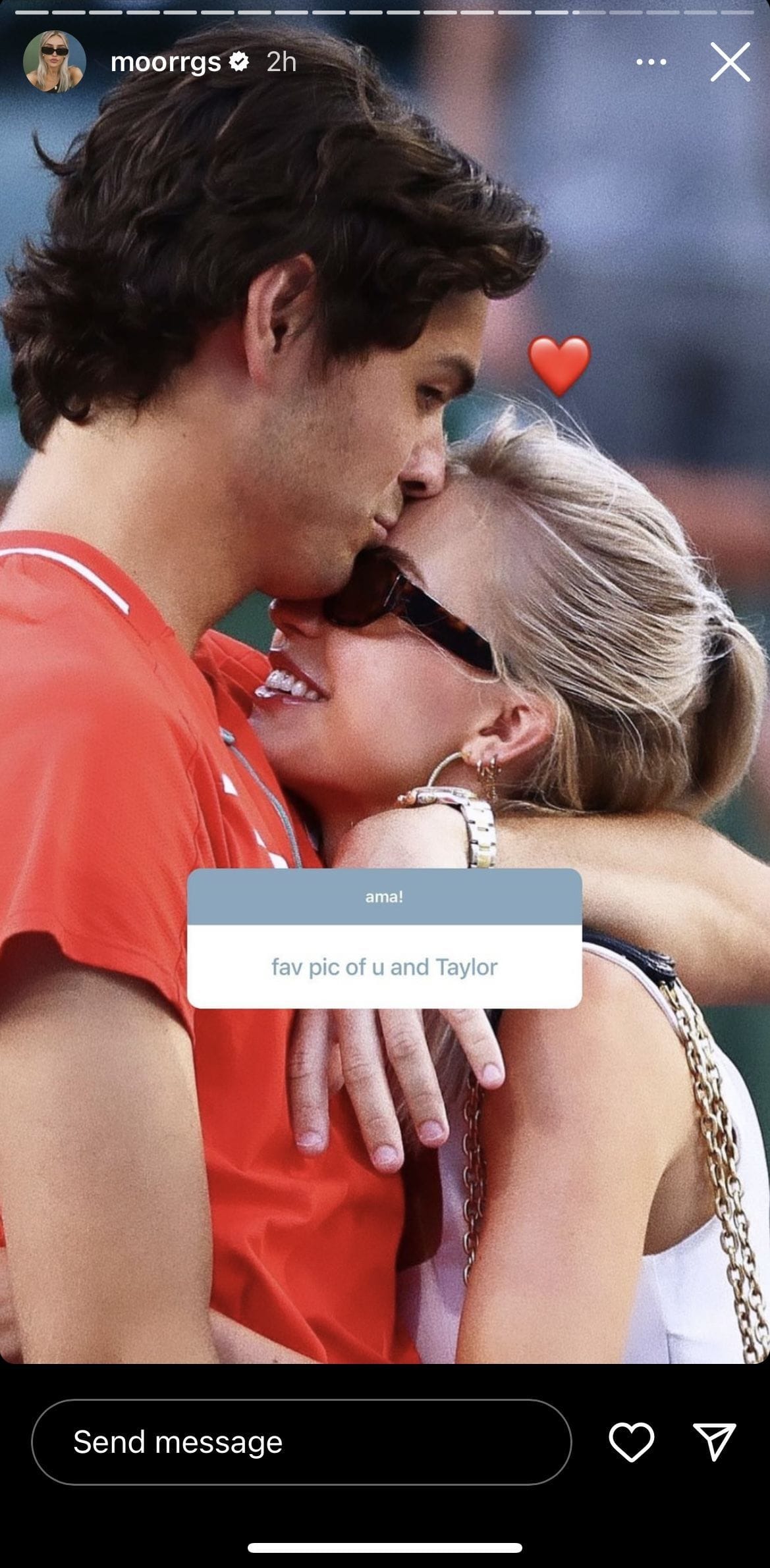 Taylor Fritz's girlfriend Morgan Riddle reveals her favorite picture ...
