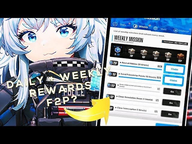 5 best tips to get free pulls in Goddess of Victory: Nikke