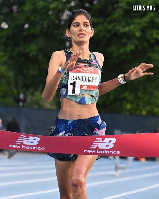 Track Night NYC: Parul Chaudhary wins women's 3000m Steeplechase at ...